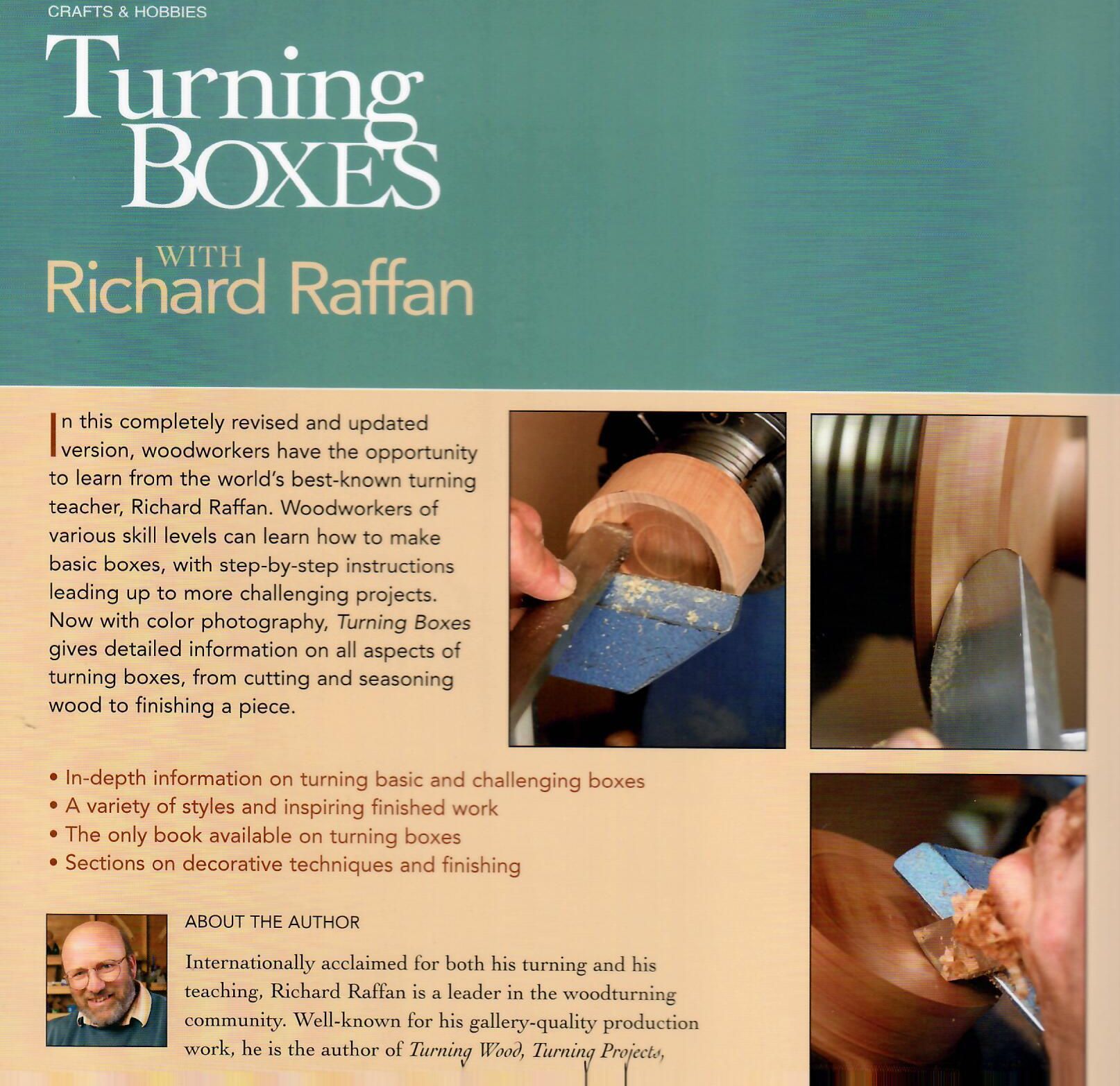 Wood Turning : Turning Boxes with Richard Raffan, Soft Cover