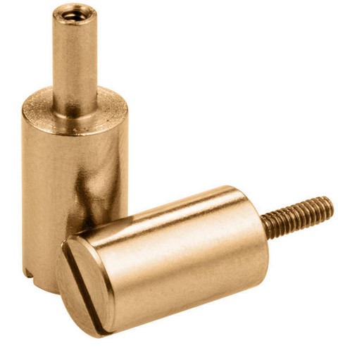 Rivets-Screwed : Rivet, Corby, Knife Handle, Solid Brass, Each