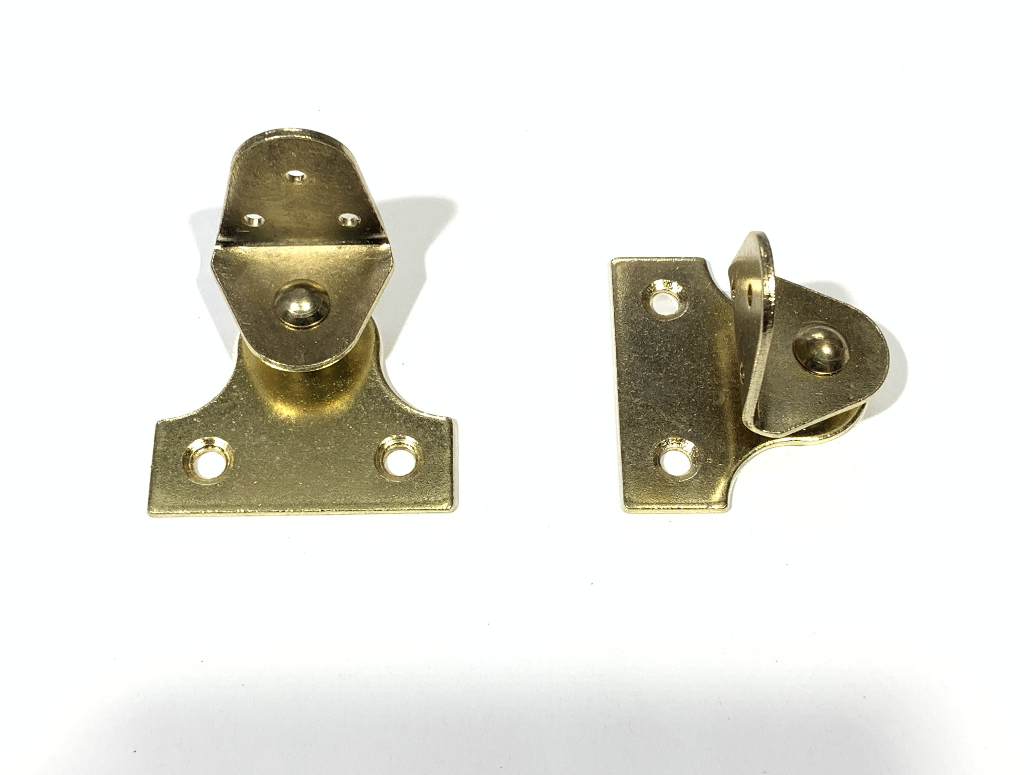 Hinges-Table Leaf : Hinge, Pivot, Folding Leaf, Plated Steel, pair