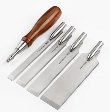 Chisels - LIST OF ALL : Chisel, Veritas, PM_V11, Firmer, Flushing, with Handle, 4 Size Options & Set