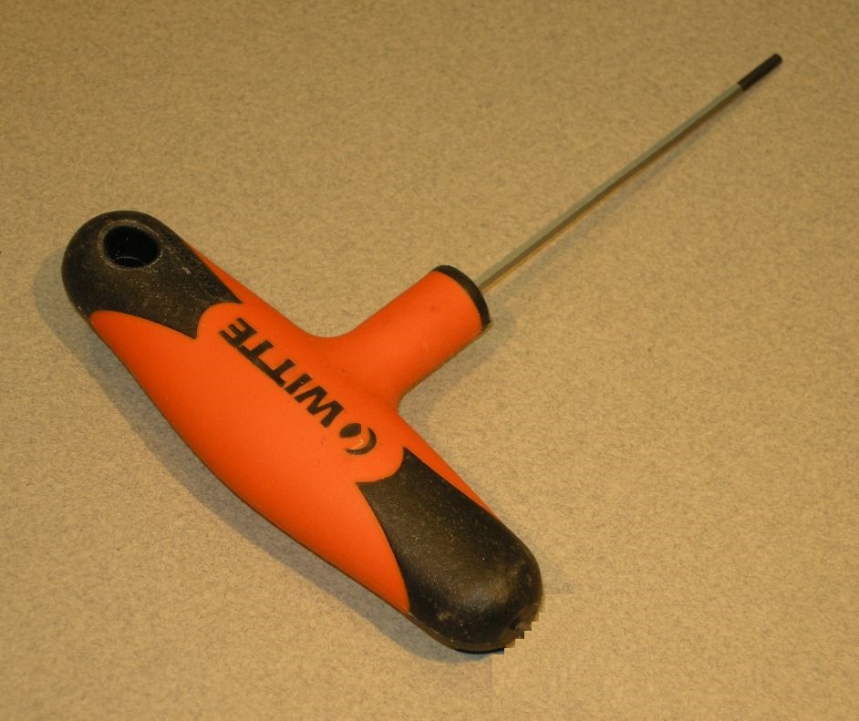 Screwdrivers. : Screwdriver, Hex, T Handle, 2.5 mm, #81102