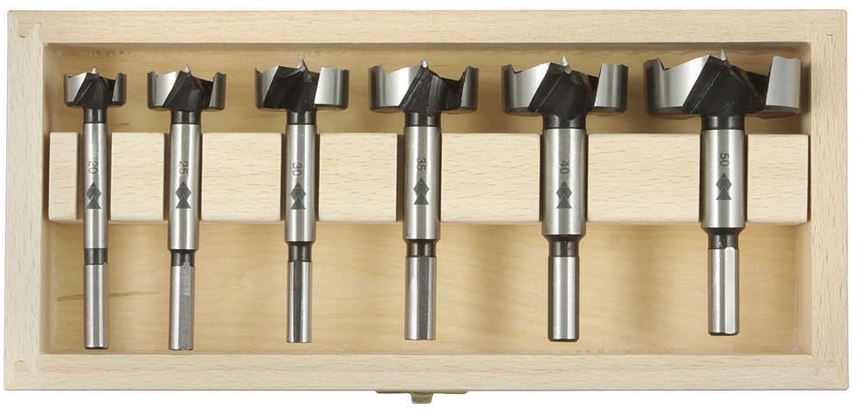Drills-LIST OF ALL : Borer, Forstner, Fisch Wave Cutter, Boxed Set of 6 ...