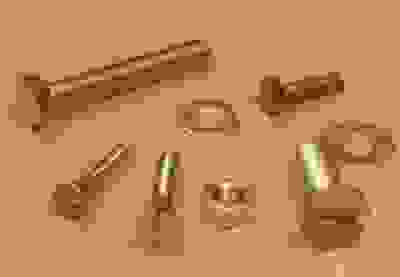 Extended listing of solid brass fasteners - The Wood Works Book & Tool Co.